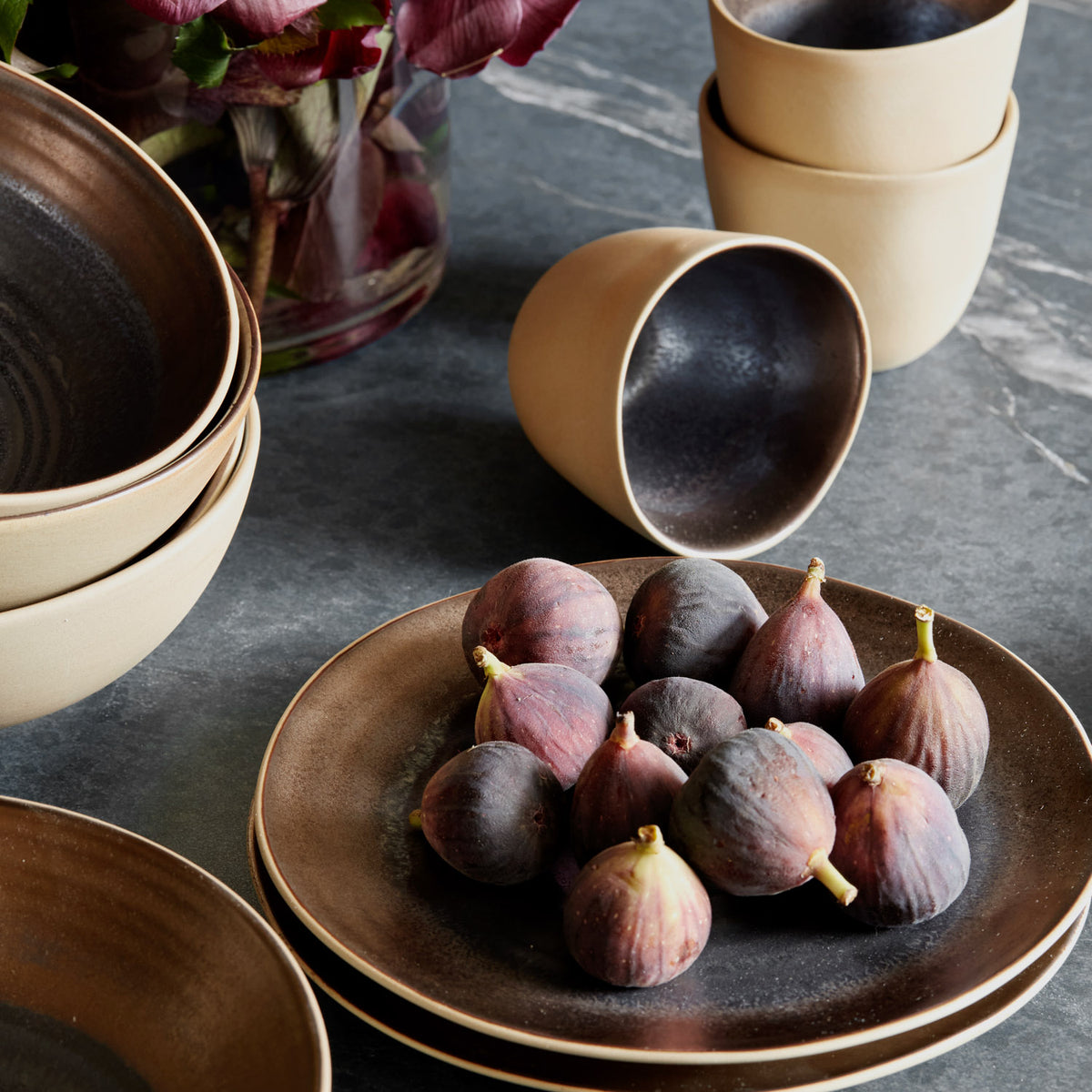 Akita Stoneware Bowl, Set of 4