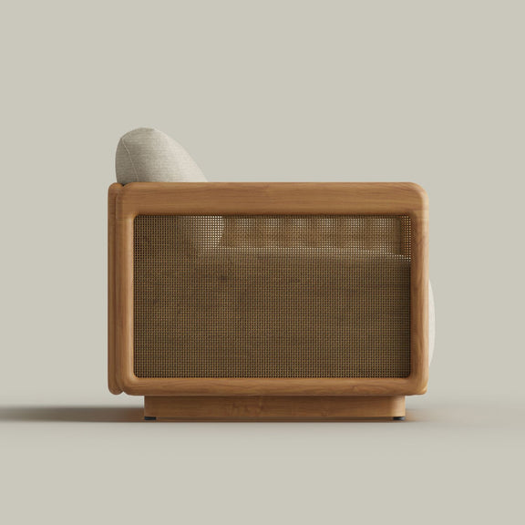 Dock Teak Swivel Lounge Chair – Lemieux Et Cie