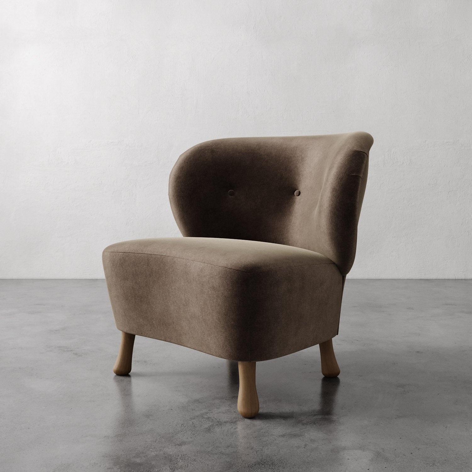 Tourenne Chair - Sculptural Leg