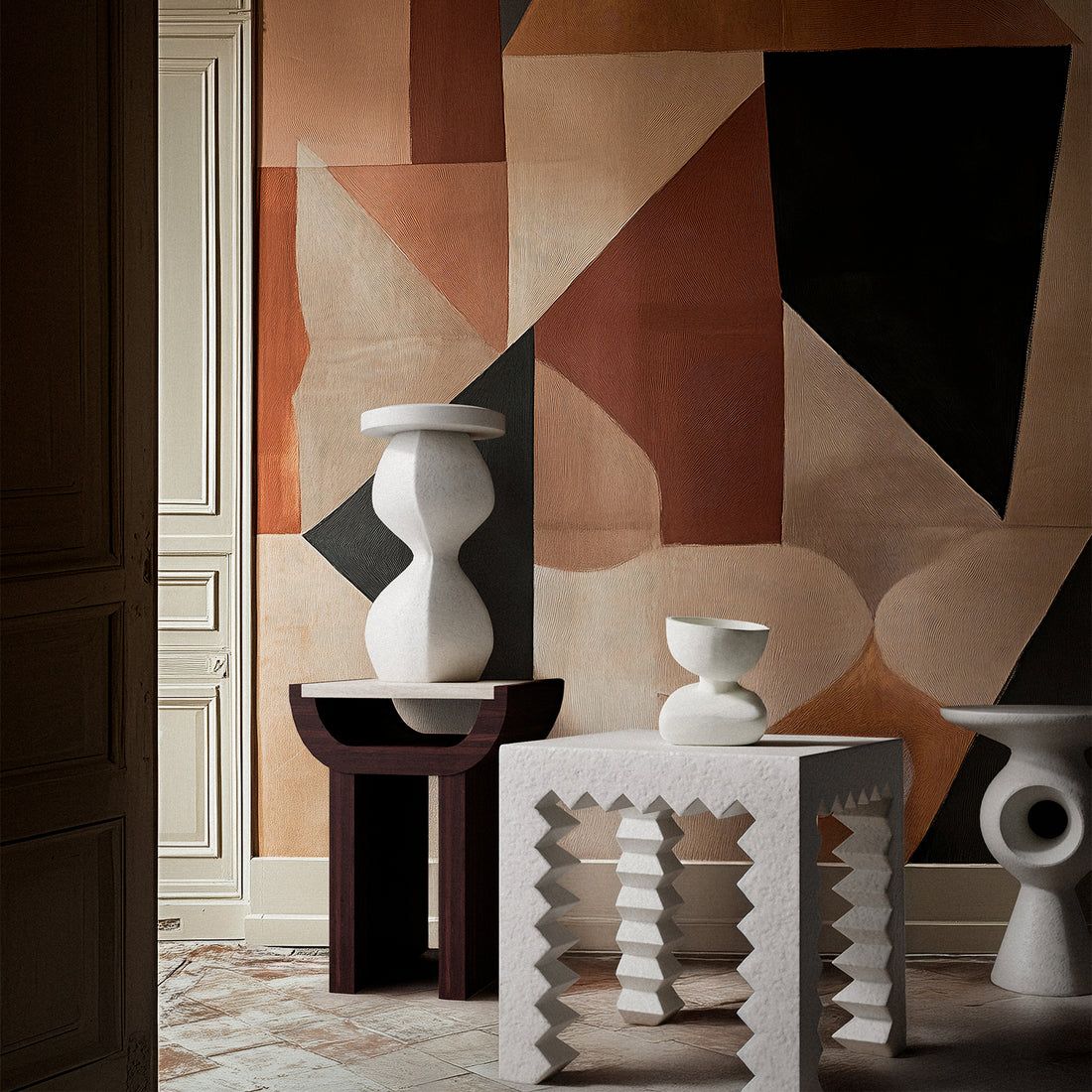 Lucien Plaster Side Table – LemieuxEtCieShop