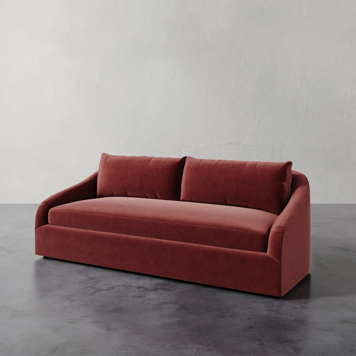 Rousseau Sofa (in Vintage Performance Stone) at 14 Crosby