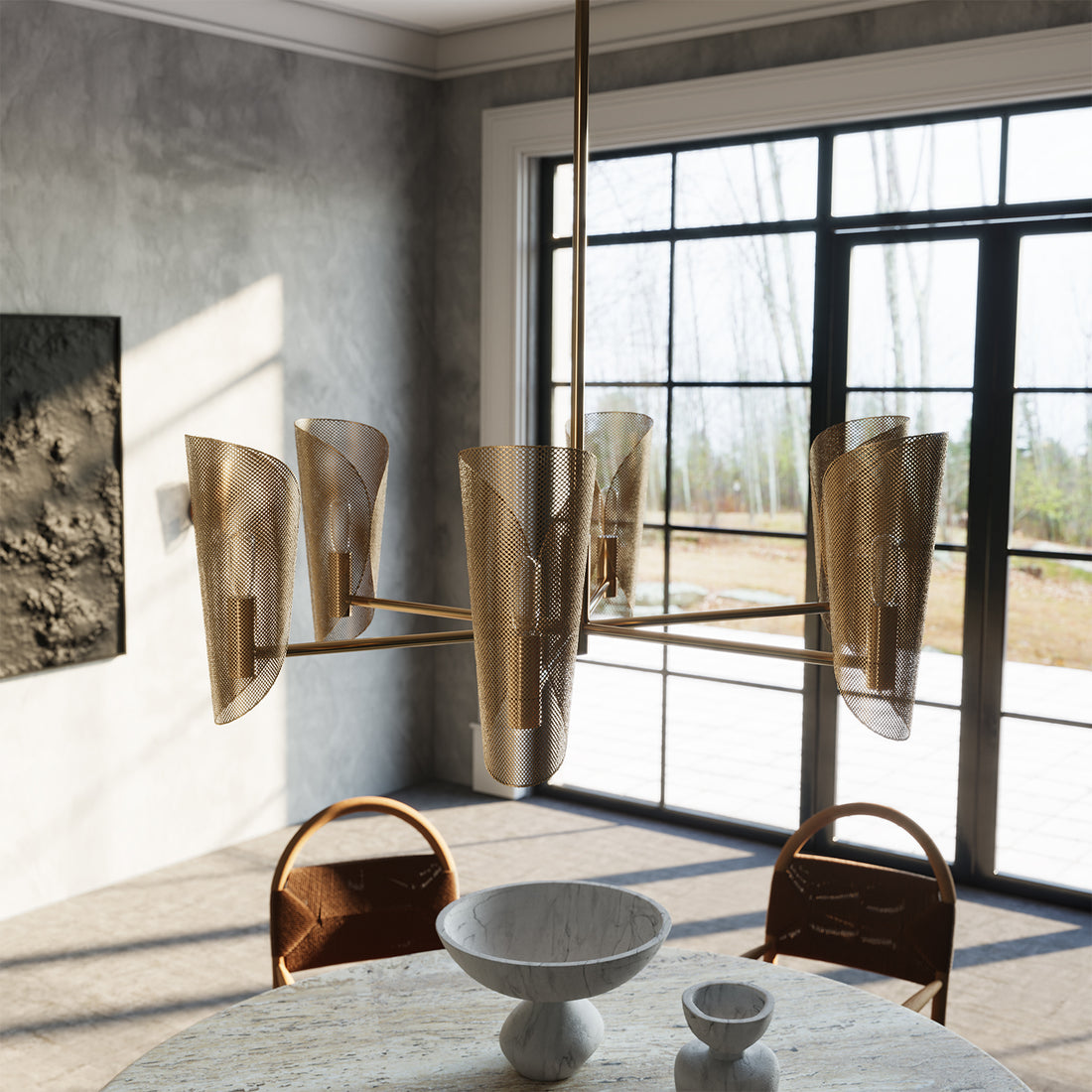 Plivot 6 Light Large Chandelier – LemieuxEtCieShop