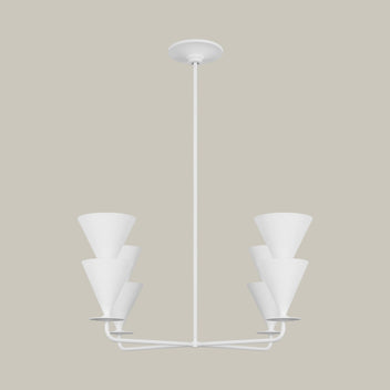 Cornet 4 Light Large Chandelier